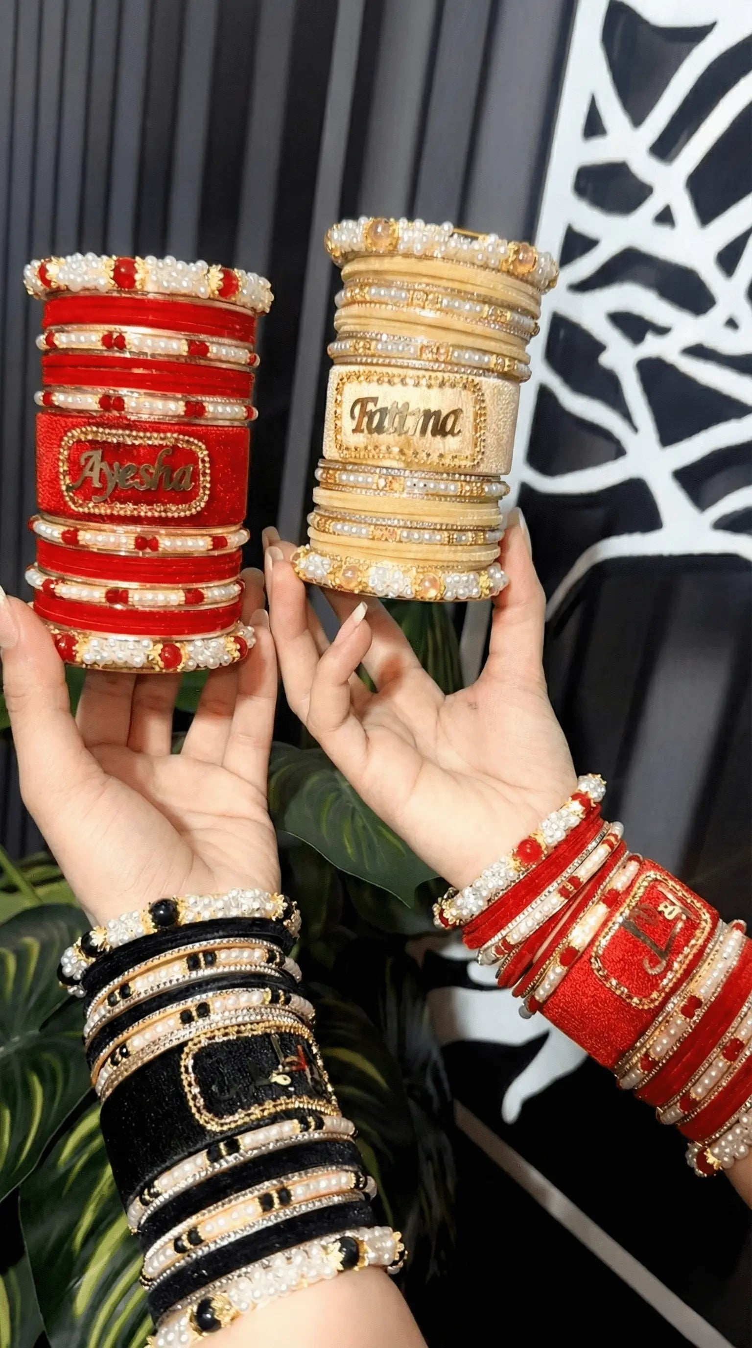 Personalized Name Bangles - Unique Custom Chorian Style – Ring Reza